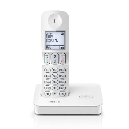 Philips D400 Base + 1 Combiné sans fil DECT Blanc occasion seconde main ...