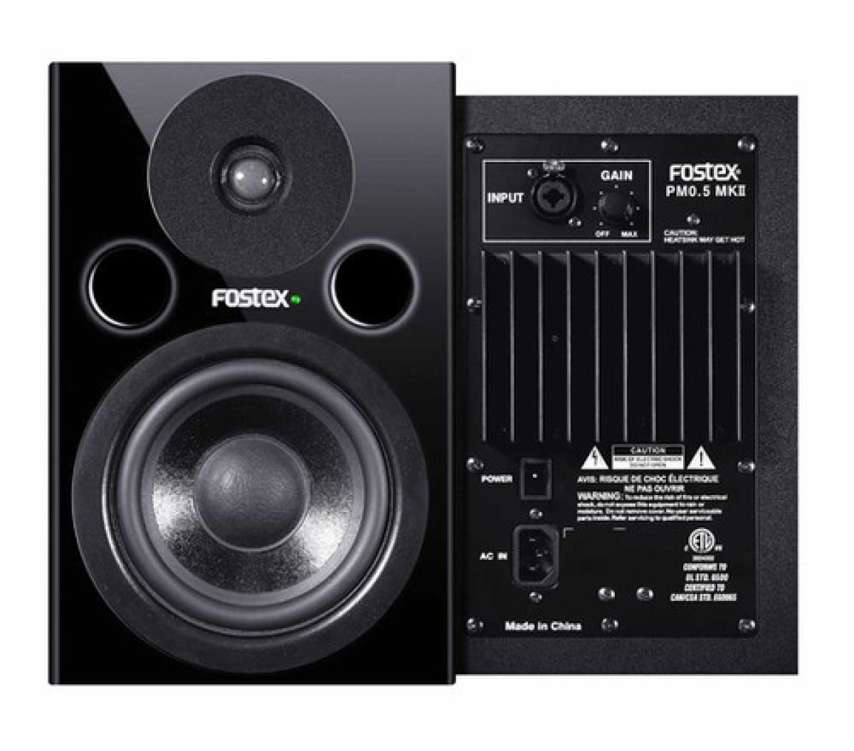 Fostex PM0.5 MKII (Paire) Monitoring Active occasion seconde main chez ...