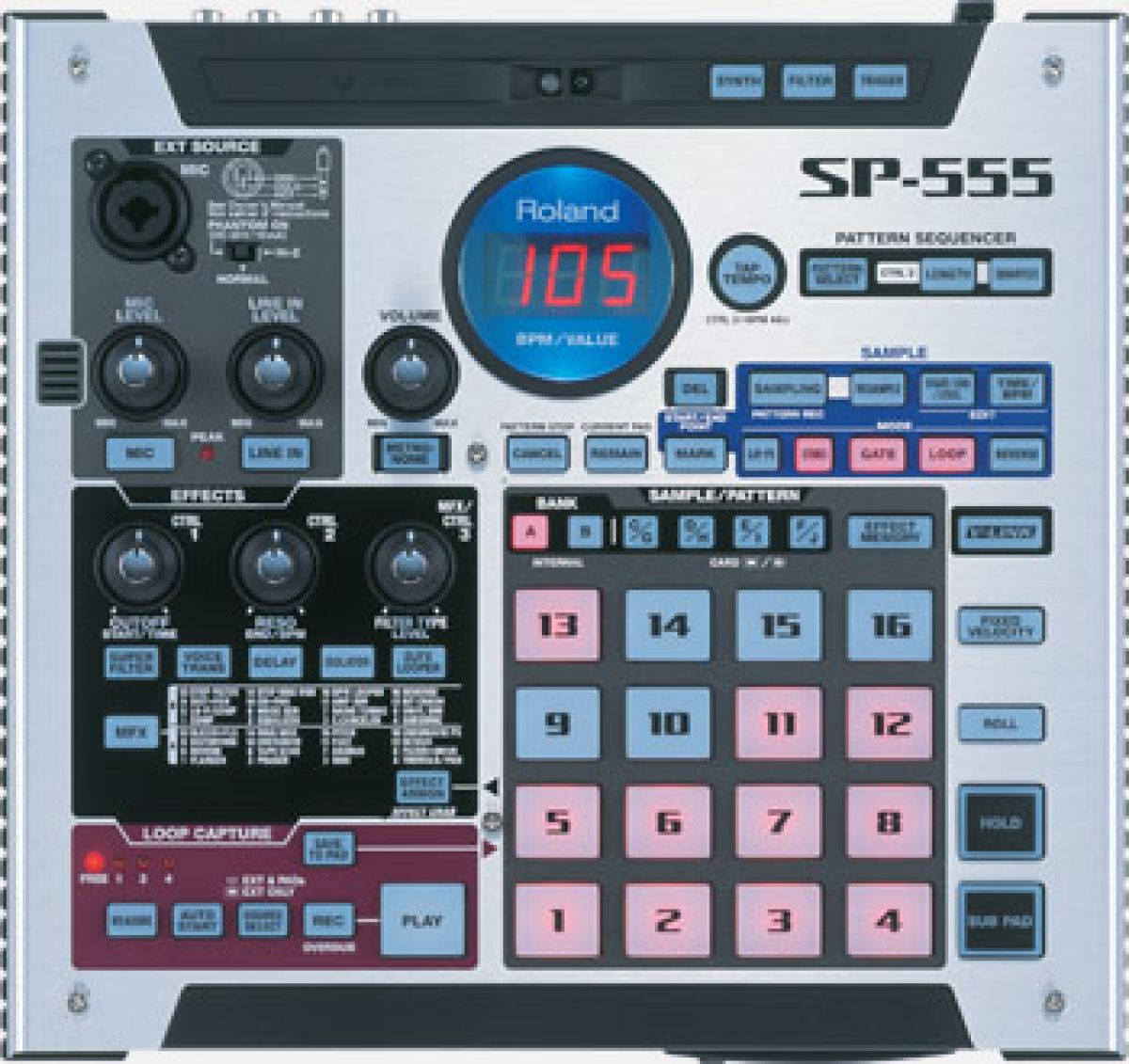 Roland SP-555 Sampler occasion seconde main chez | mercato